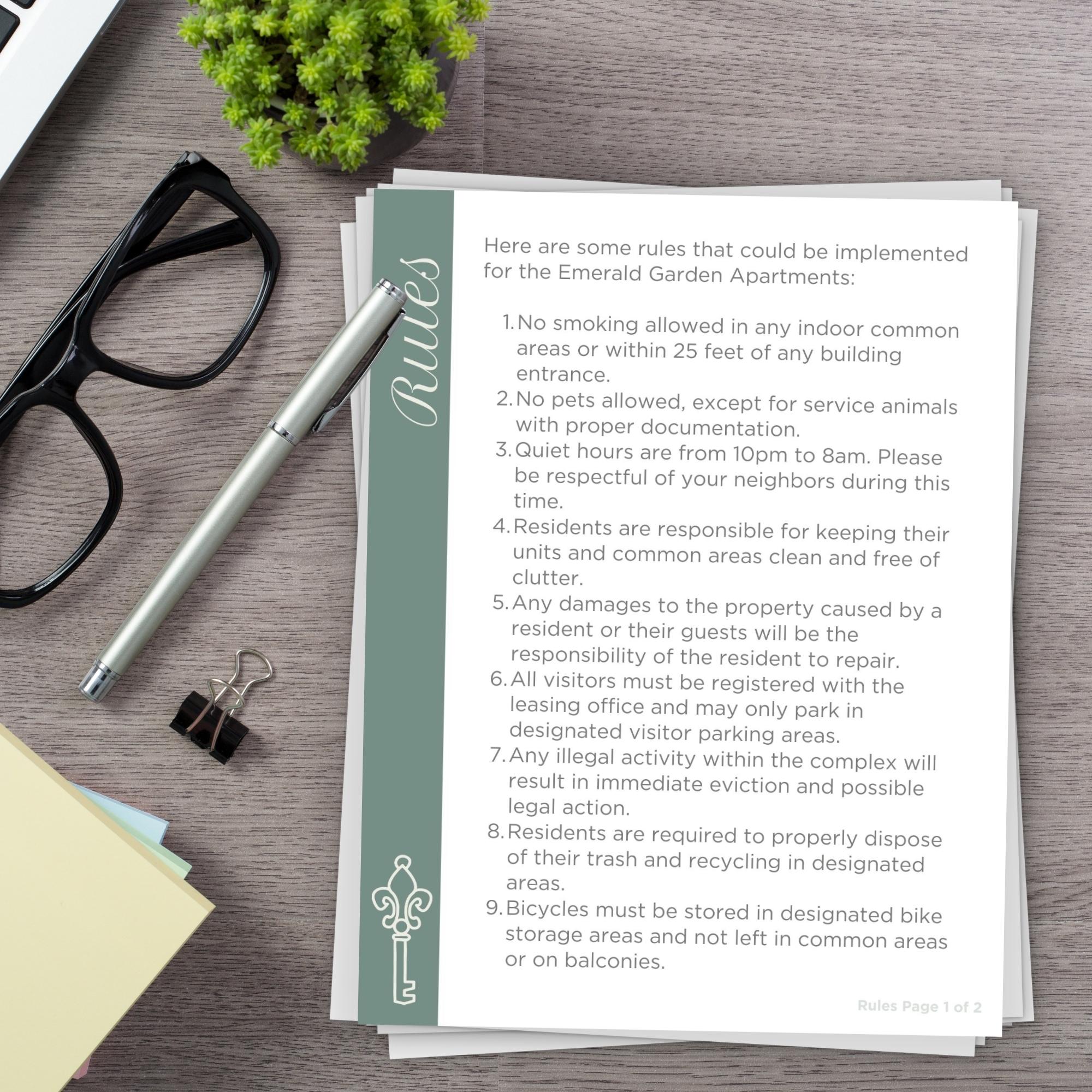 Tenant Welcome Packet, Editable Canva Template, Rental Welcome Letter ...
