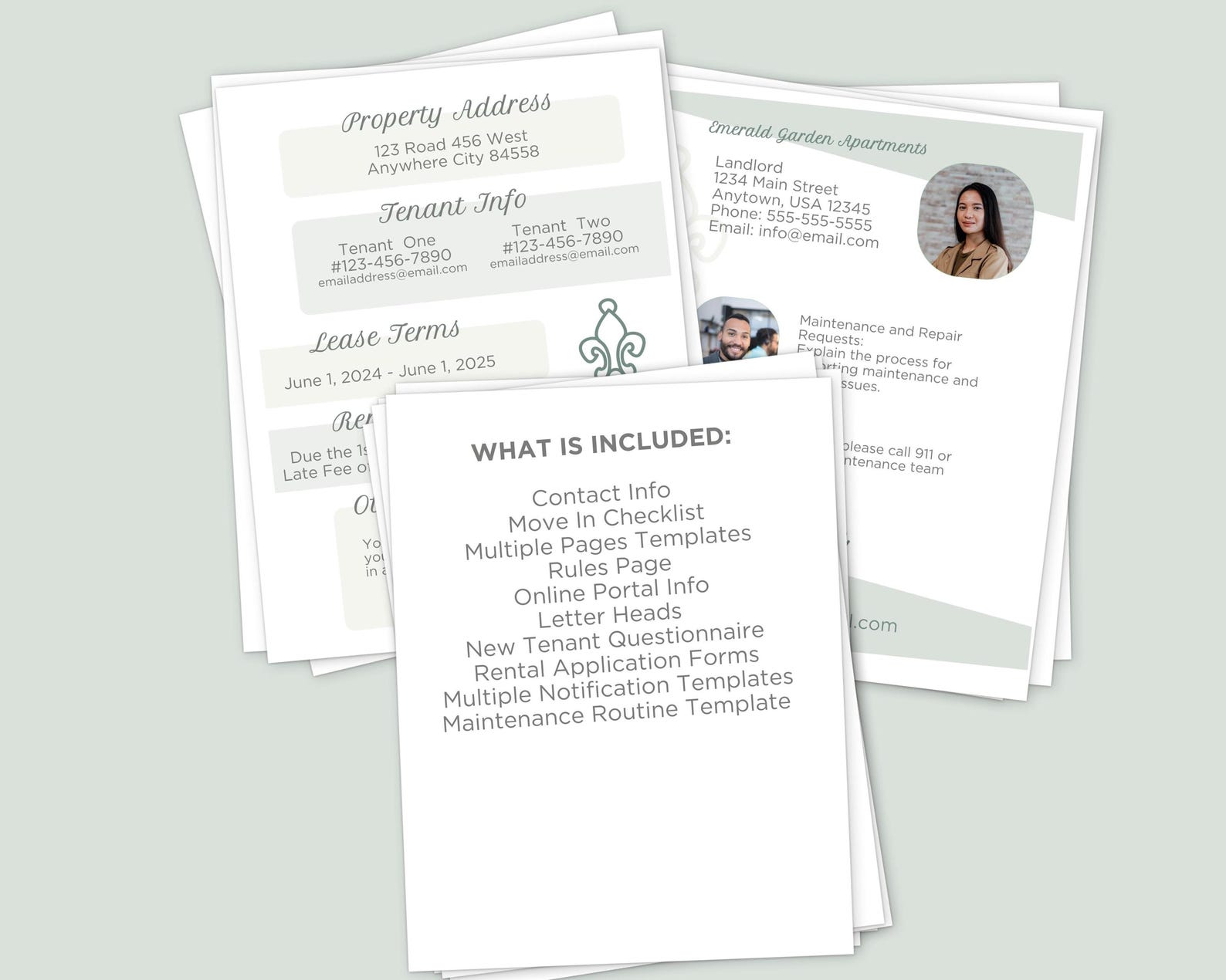 Tenant Welcome Packet, Editable Canva Template, Rental Welcome Letter ...