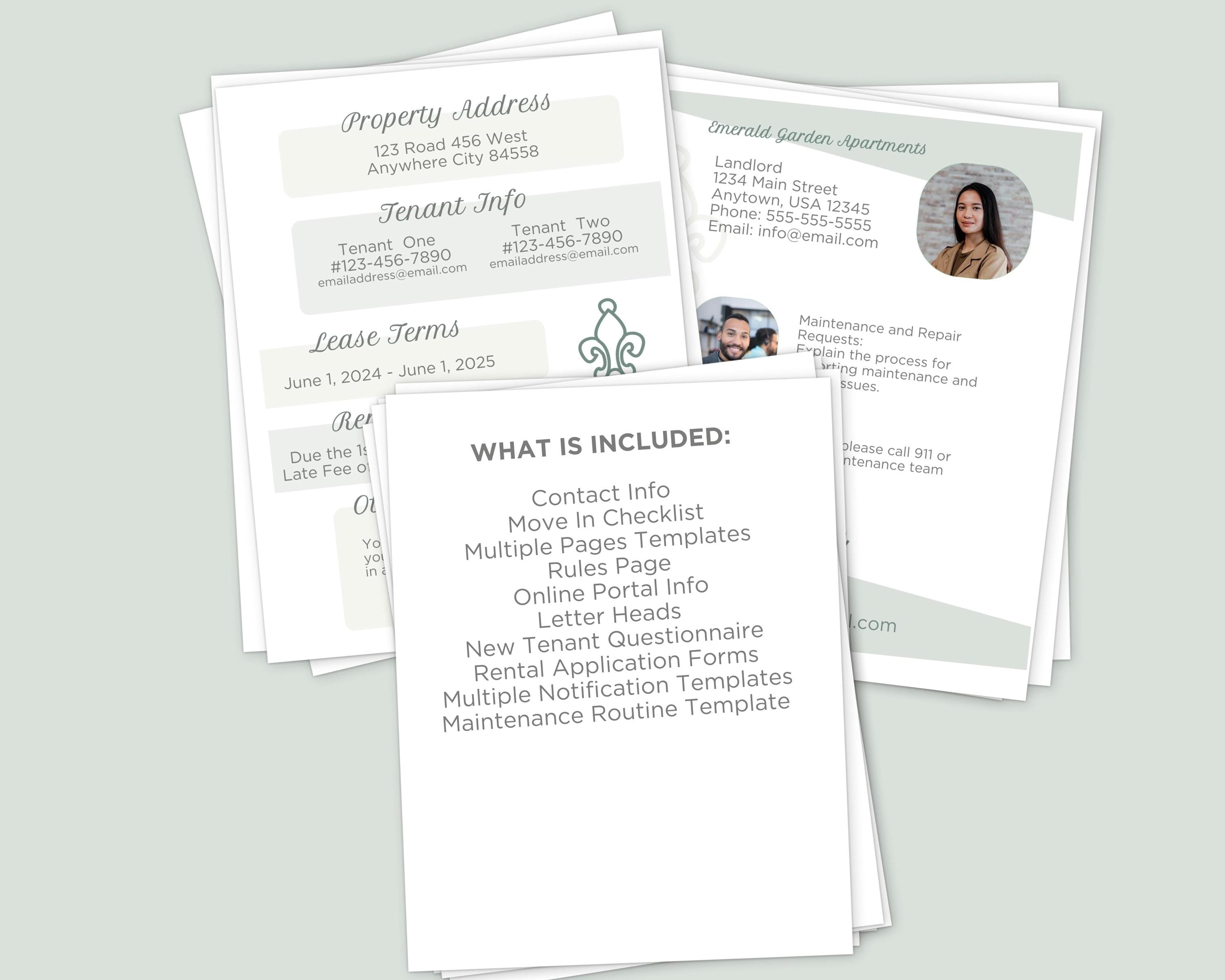 Tenant Welcome Packet, Editable Canva Template, Rental Welcome Letter ...