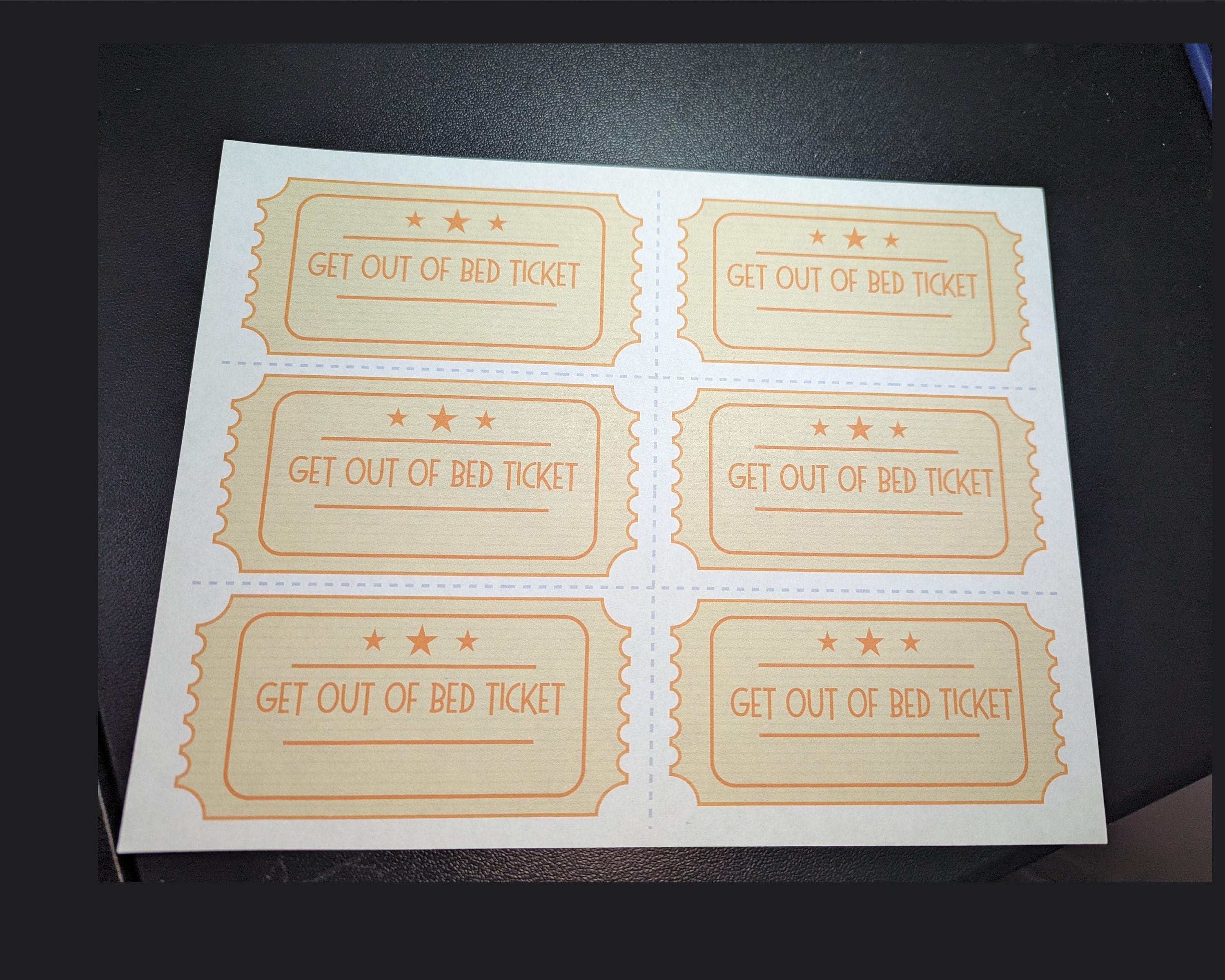 Bedtime Pass for Sleep Training Toddlers Printable Get Out of Bed ...