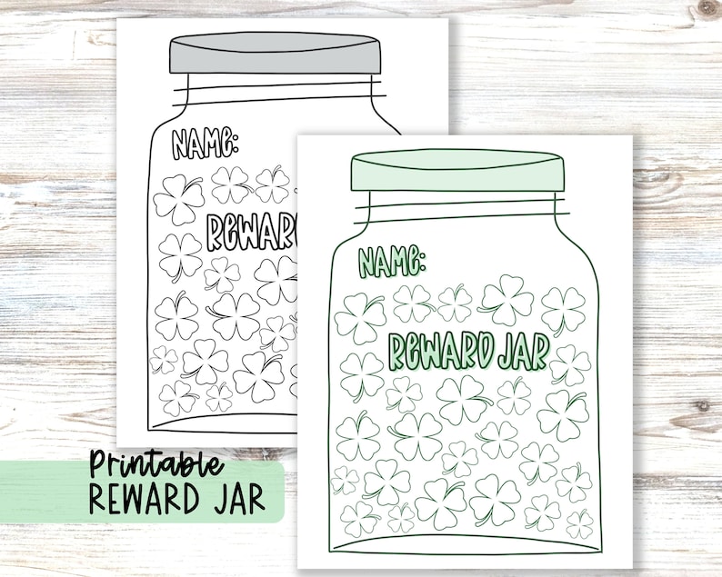 Reward Jar Reward Sticker Chart, Kid Good Behavior Incentive ...