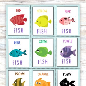 Bingo Game & Playing Card Deck Bundle, Printable Under the Sea ...