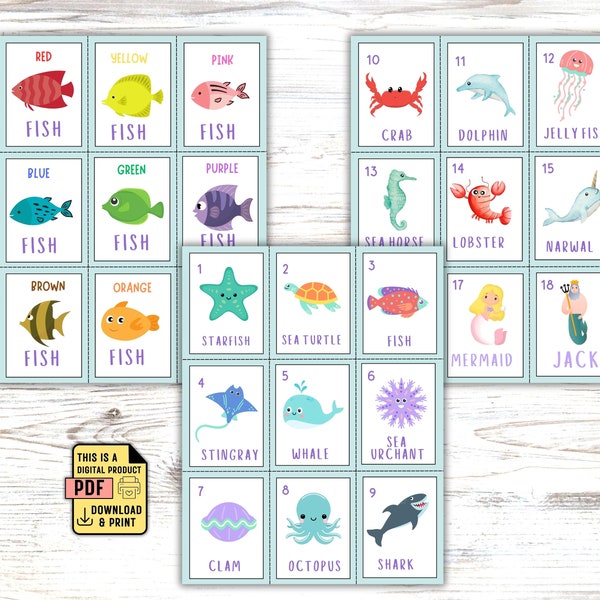 Printable Go Fish Game - Etsy