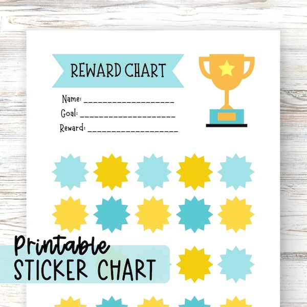 Behaviour Chart Editable - Etsy UK