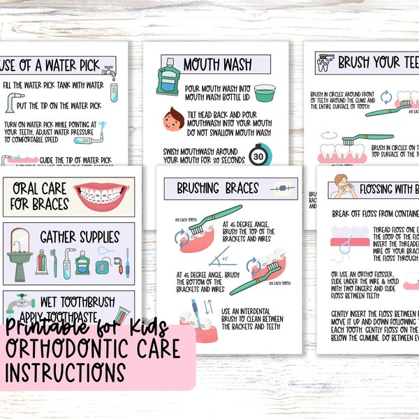 Teen Hygiene Chart - Etsy