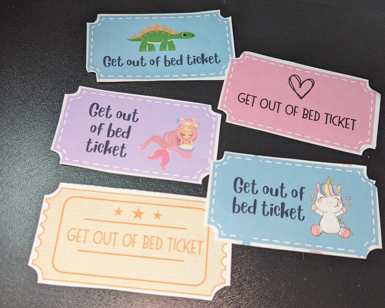 Bedtime Pass for Bedtime Routine, Dinosaur Sleep Training Printable ...