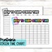 Earn Screen Time Sticker Chart, Good Behavior Checklist, Weekly Routine ...