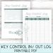 Key Tracker Form, Printable Log for Property Management, Landlord Forms ...