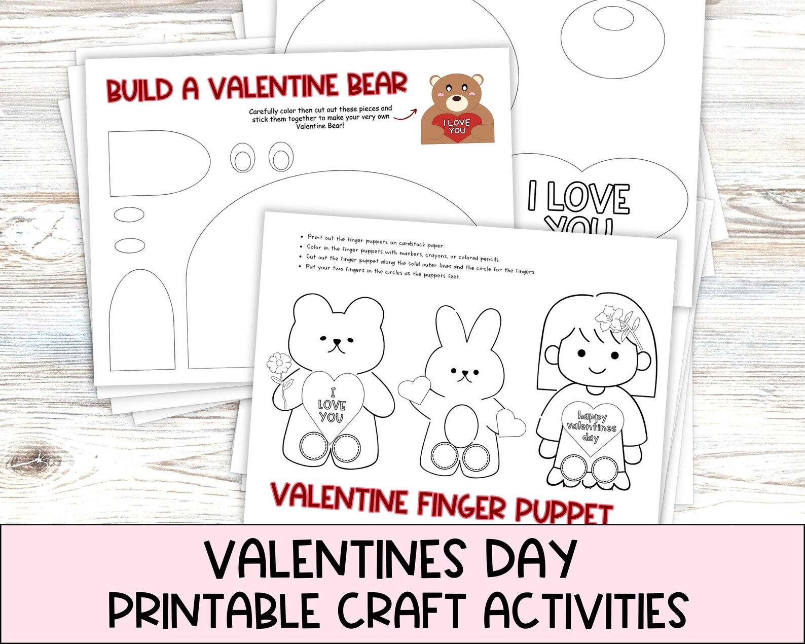 Multiple Build-a-craft, Valentines Day Activities for Kids, Rocket Ship ...