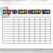 Earn Screen Time Sticker Chart, Good Behavior Checklist, Weekly Routine ...