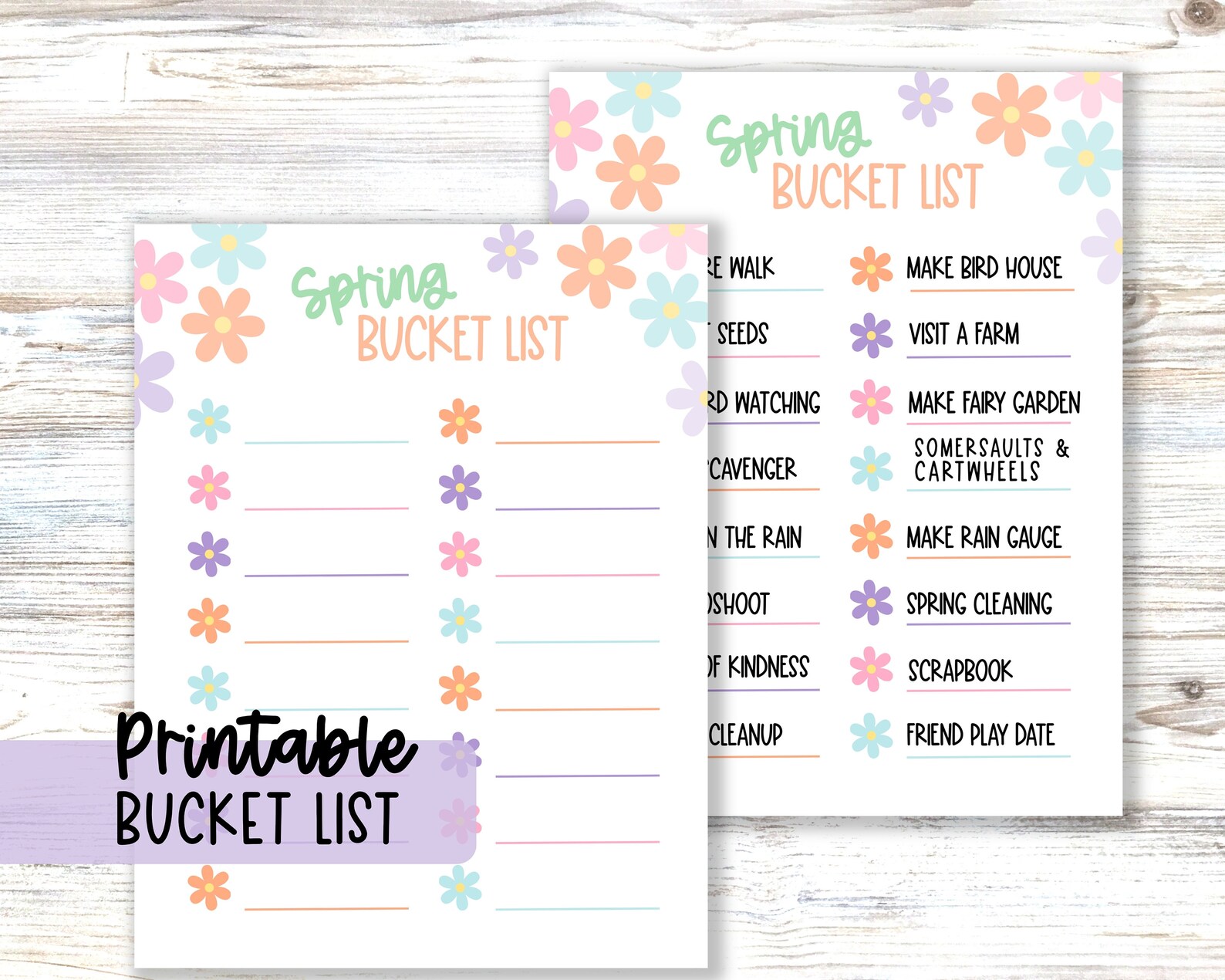 Winter Bucket List, 4 Seasons Activity Idea List for Kids and Families ...