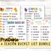 Winter Bucket List, 4 Seasons Activity Idea List for Kids and Families ...