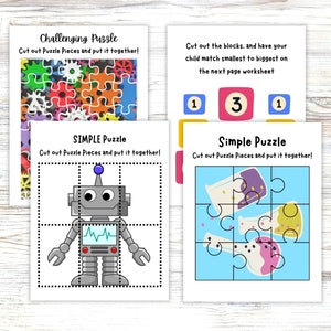 STEM Learning Activities Bundle for Kids Printable Math Game ...