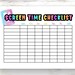Behavior Checklist Earn Screen Time, Reward Sticker Chart, Weekly ...