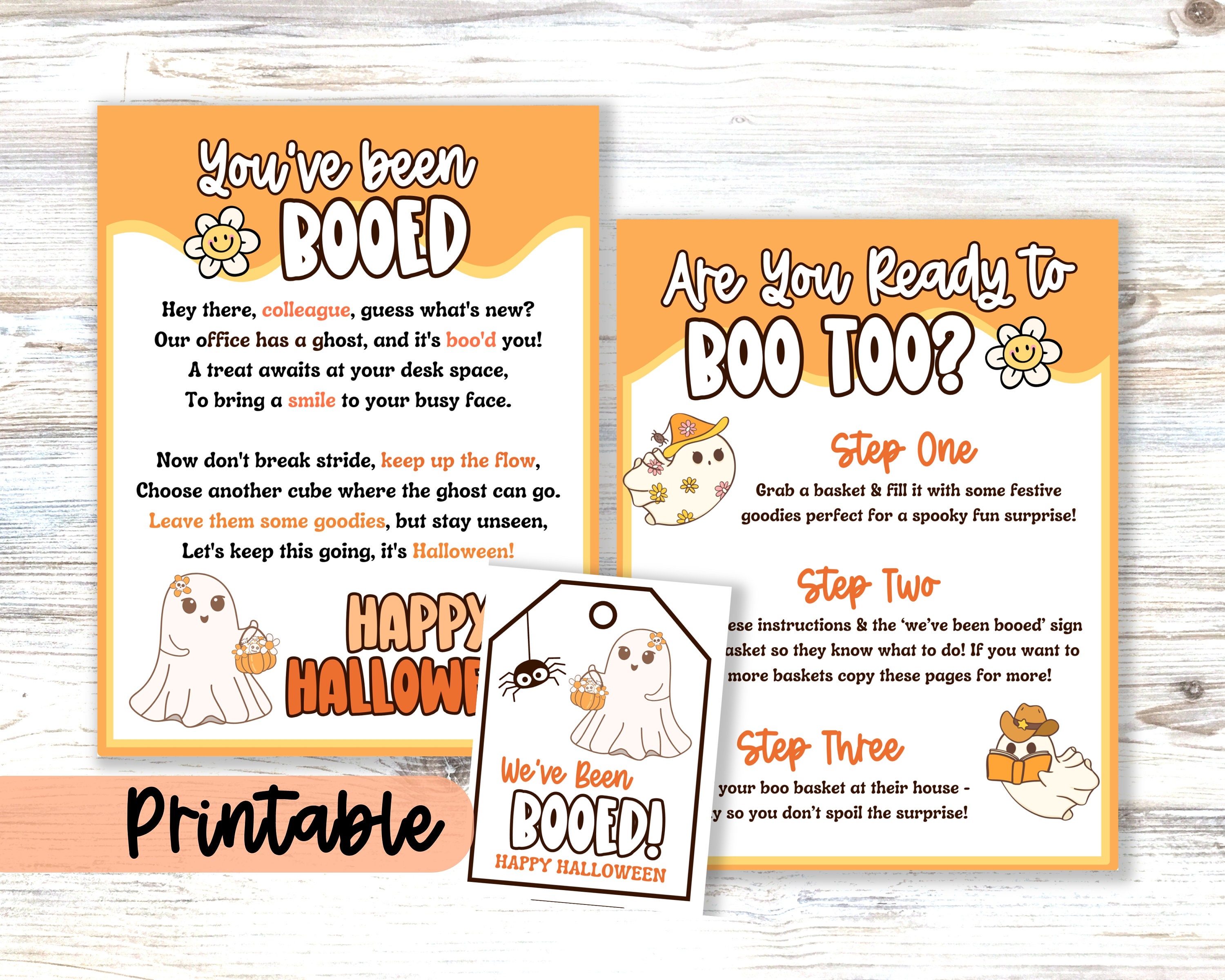 You've Been Booed, We've Been Booed, Halloween Printable, Halloween ...