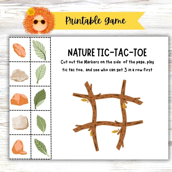 Stone Tic Tac Toe - Etsy