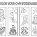 Ocean Bookmark Set Printable, Under the Sea Creatures Coloring Page ...