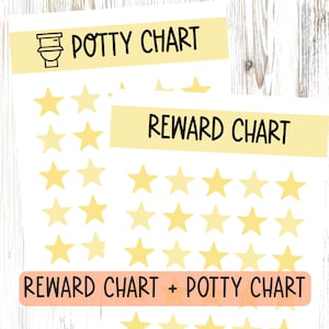Editable Reward Chart for Kid Sticker Chart for Positive Behavior Teen ...