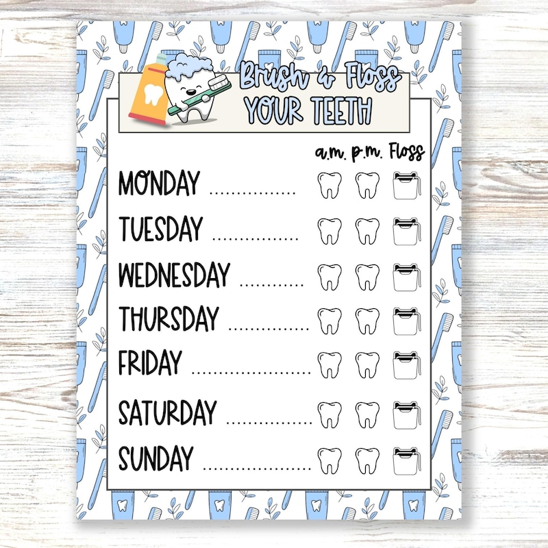 Oral Care Posters - Etsy