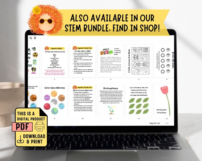 Molecule Scavenger Hunt Game Printable STEM Learning Activity Science ...