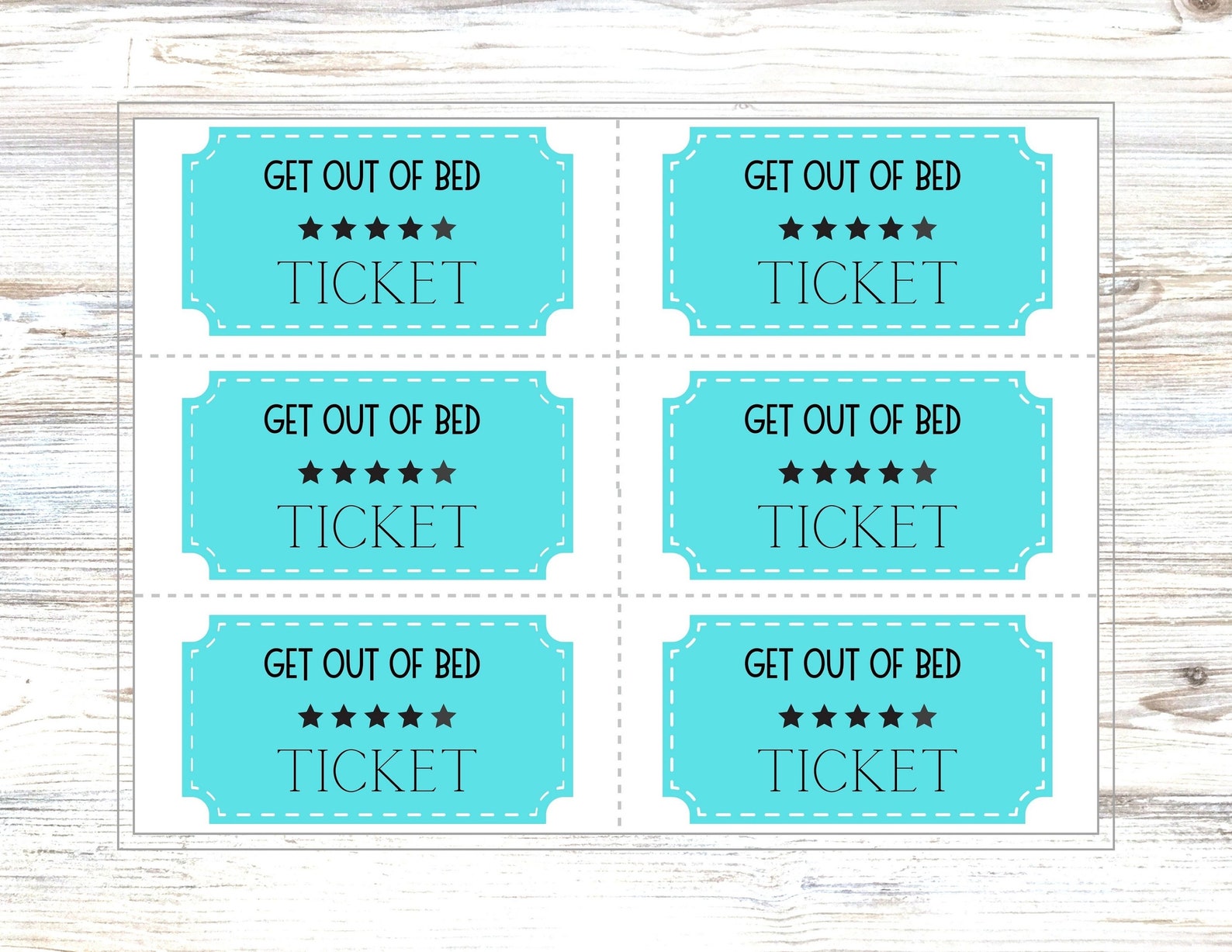 Bedtime Pass for Sleep Training Toddlers Printable Get Out of - Etsy