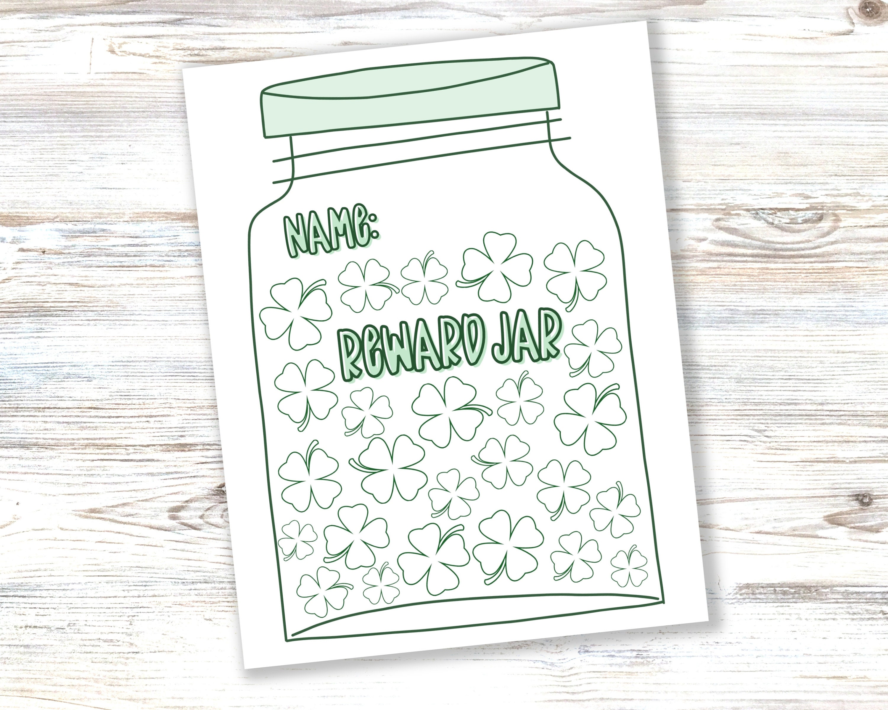 Reward Jar Reward Sticker Chart, Kid Good Behavior Incentive ...