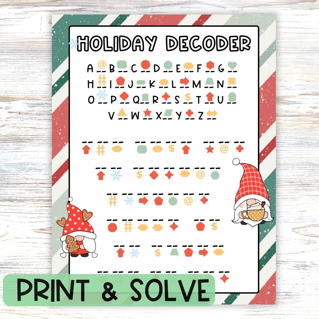 Christmas Word Game Puzzle Printable Worksheet Bundle, Holiday Word ...