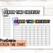 Earn Screen Time Sticker Chart, Good Behavior Checklist, Weekly Routine ...