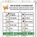 Nature Scavenger Hunt Bundle Outdoor Game for Kids Printable Camping ...