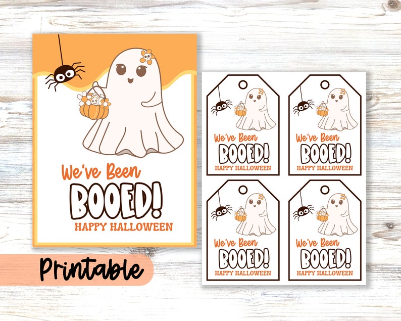 You've Been Booed, We've Been Booed, Halloween Printable, Halloween ...