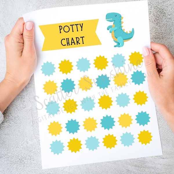 Potty Training Chart for Girl Bathroom Sticker Chart - Etsy