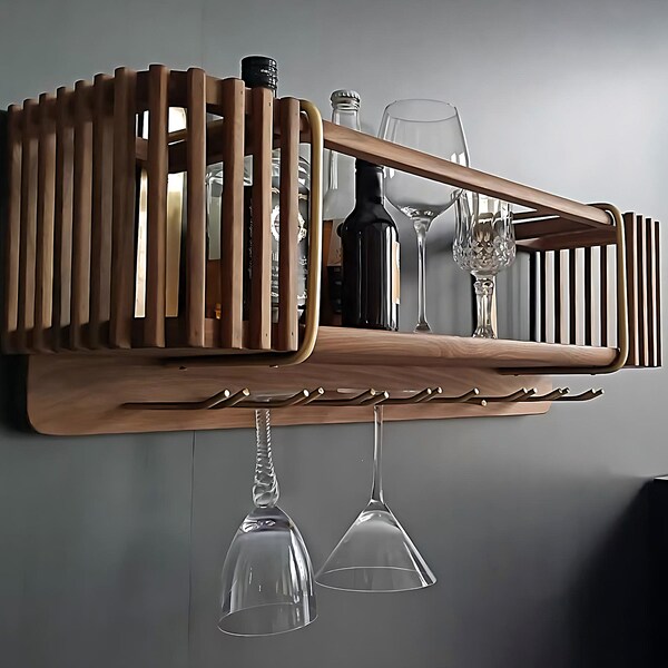 Walnut Shelf - Etsy
