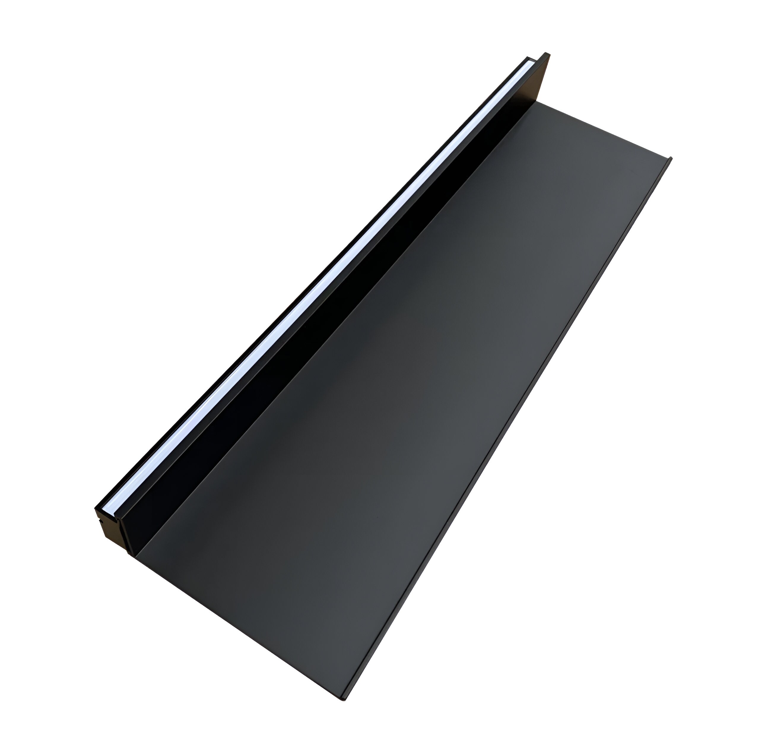 Double Recessed LED Built in Aluminum Floating Shelves - Etsy Australia