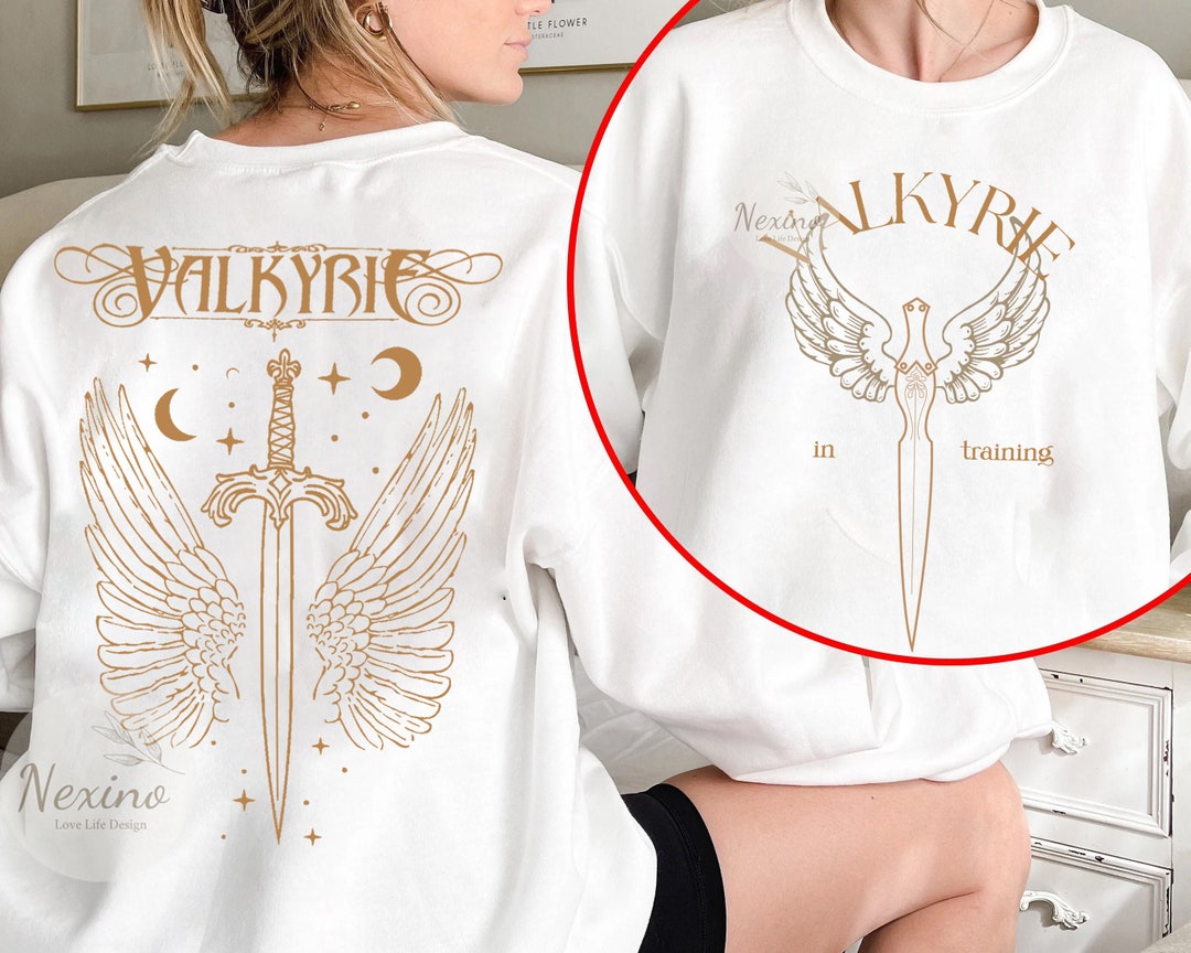 Acotar Valkyrie Acosf Sweatshirt, Nesta Archeron Gwyn Emerie Cassian ...