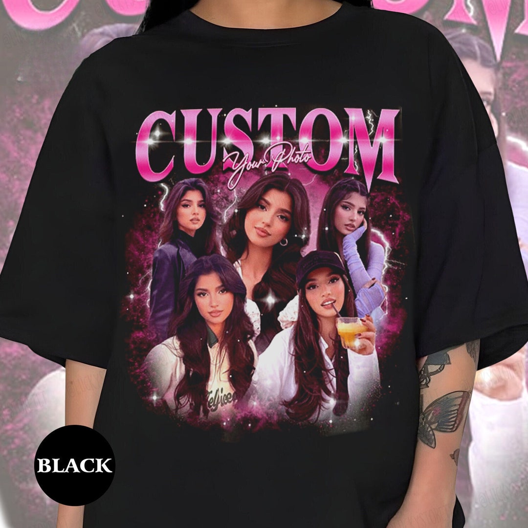 Custom Bootleg Rap Tee, Vintage Custom Funny Rap Shirt, Custom Photo ...