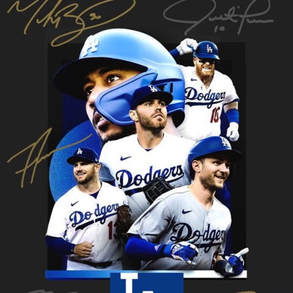 La Dodgers Wall Decor - Etsy