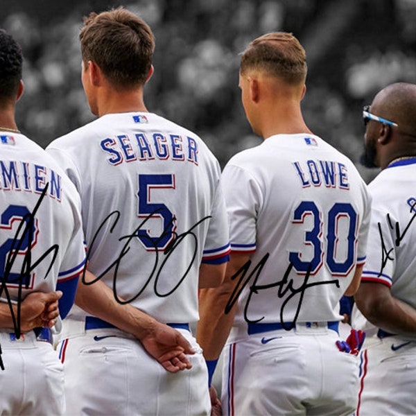 Texas Ranger Autograph - Etsy UK