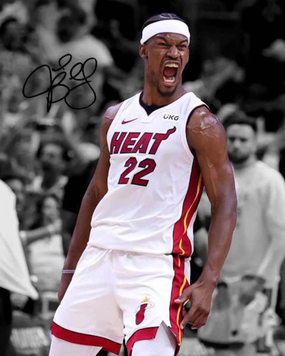 Jimmy Butler Miami Heat Signed Photo Autograph Print Poster Wall Art ... Jimmy Butler Miami Heat Signed Photo Autograph Print Poster Wall Art ...
