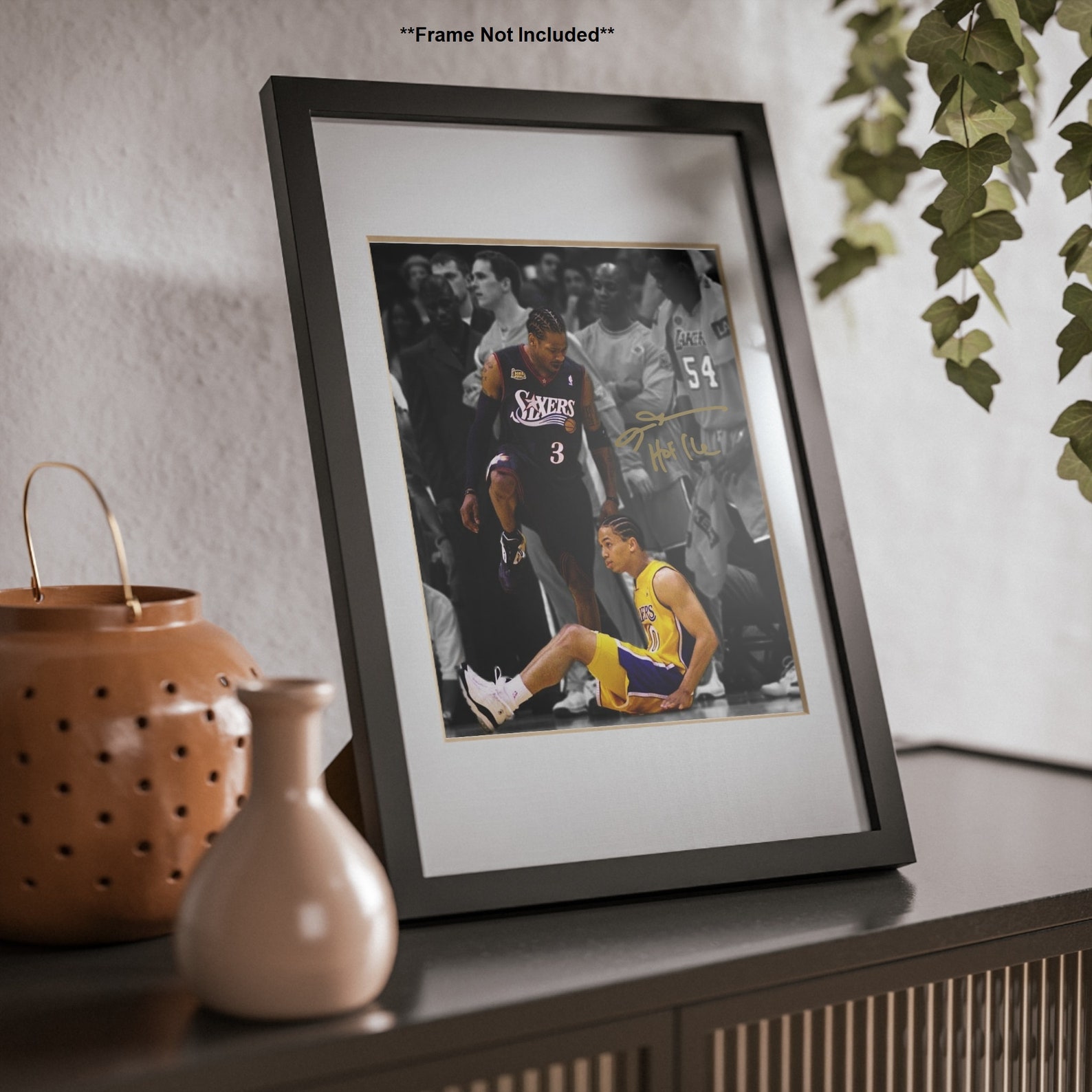 Allen Iverson Step Over Tyronn Lue Signed Photo Autograph - Etsy