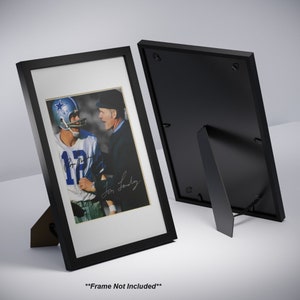 Roger Staubach Tom Landry Dallas Cowboys Signed Photo Autograph Print ...