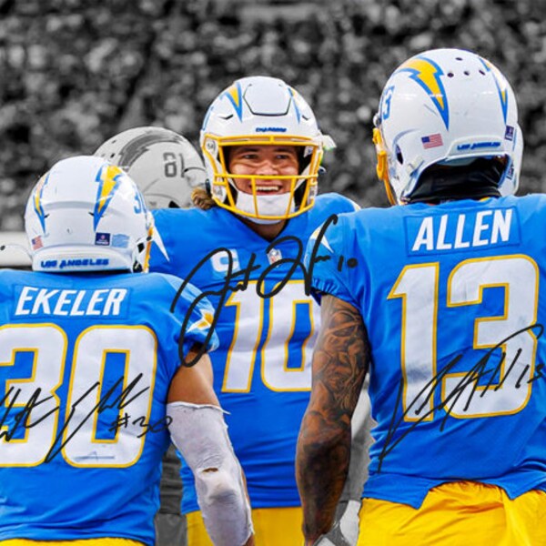 Justin Herbert Poster - Etsy