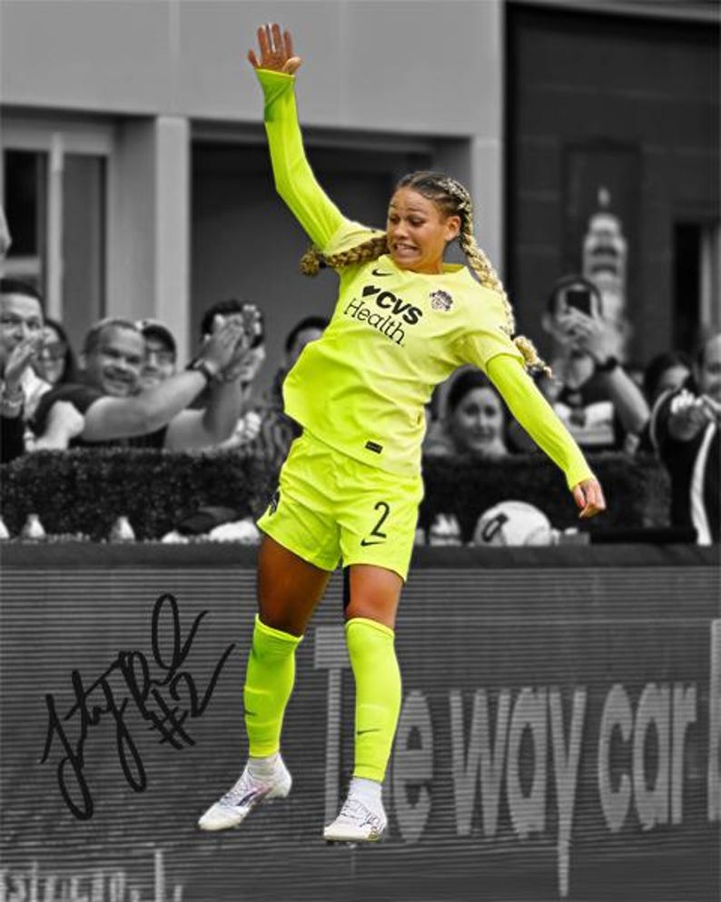 Trinity Rodman Women's Soccer Superstar Signed Photo Autograph Print ...