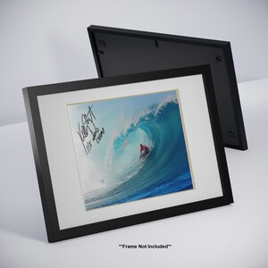 Kelly Slater 11X World Champions Surfing Signed Photo Autograph Print ...