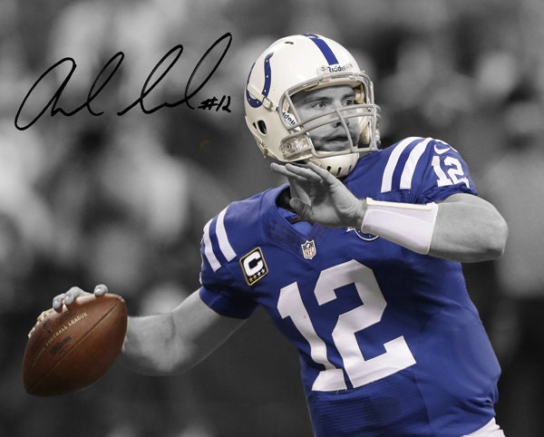 Andrew Luck Colts Poster