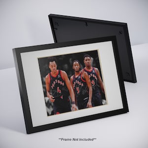 Scottie Barnes RJ Barrett Immanuel Quickley Toronto Raptors Signed ...