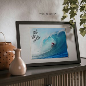 Kelly Slater 11X World Champions Surfing Signed Photo Autograph Print ...