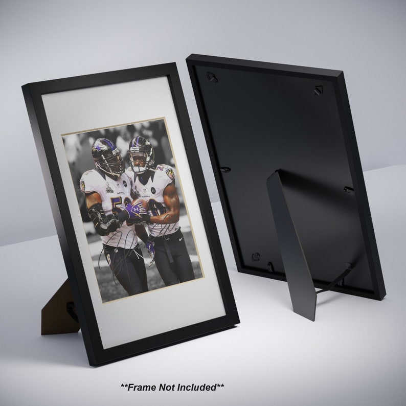 Ed Reed Ray Lewis Signed Photo Autograph Print Poster Wall Art Home ...