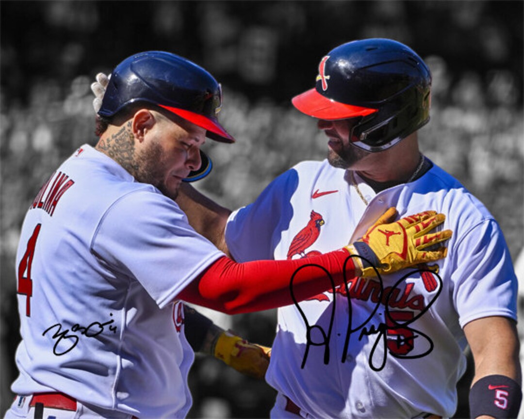 Albert Pujols Yadier Molina Signed Photo Autograph Print Poster Wall ...