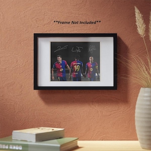 Robert Lewandowski Raphinha Lamine Yamal Signed Photo Autograph Print ...