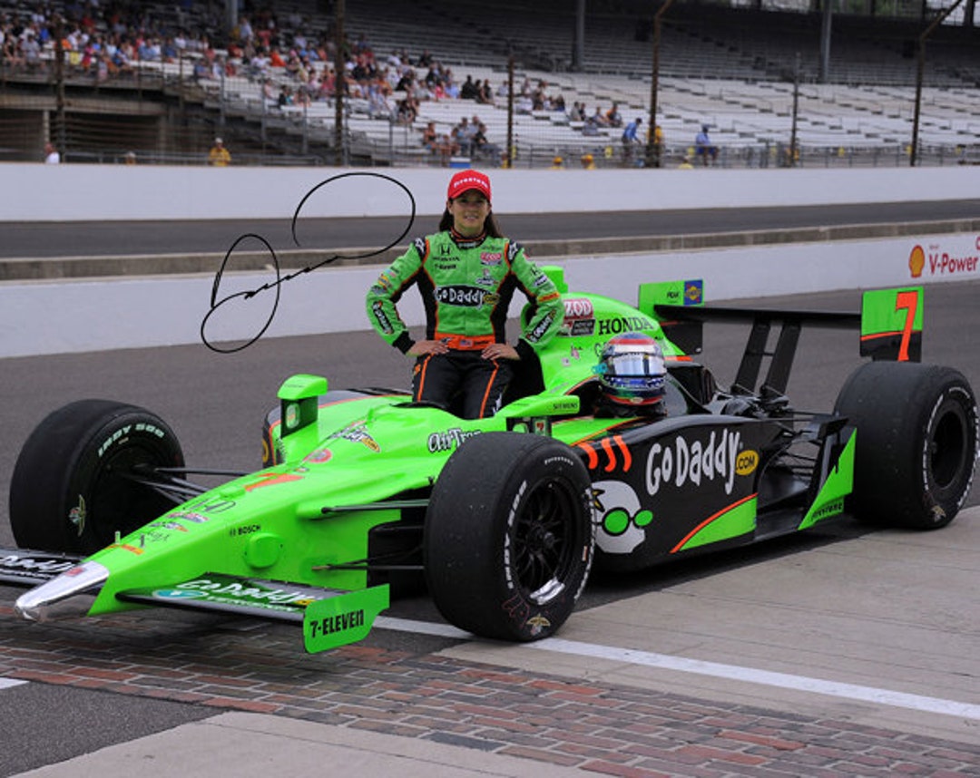 Danica Patrick Racer Signed Photo Autograph Print Poster Wall Art Home ...